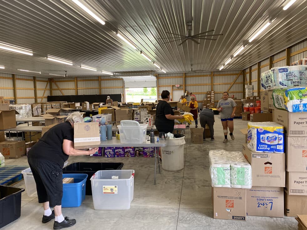 Greenfield tornado donations warehouse in Guthrie Center closes, pastor ...